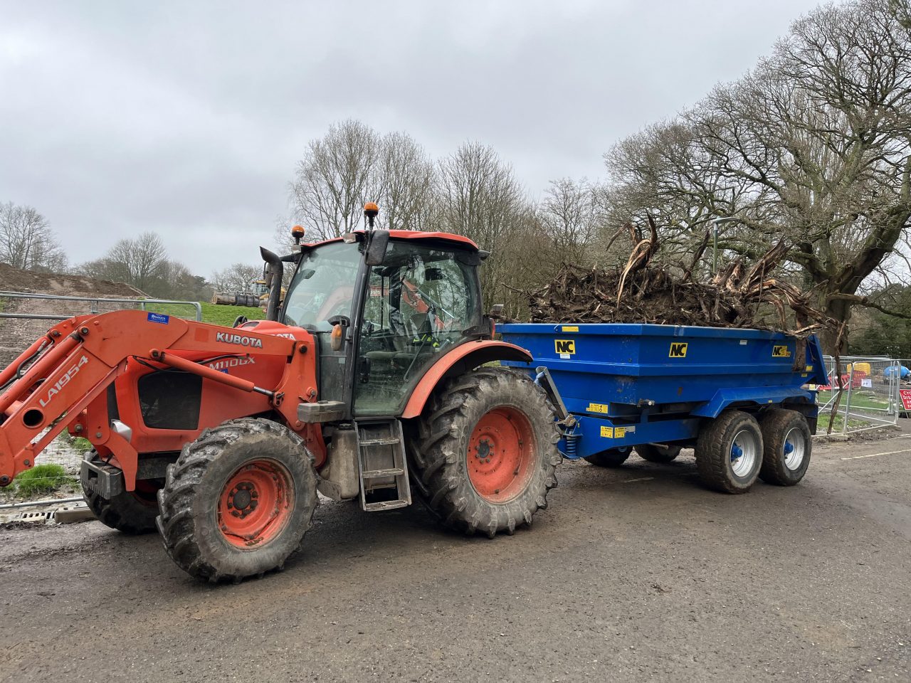 Tractor Hire Plymouth | Mini Loader Hire Plymouth | C&H Tree Surgery